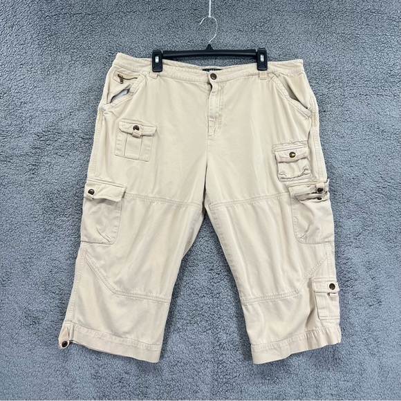Lauren Ralph Lauren | Pants & Jumpsuits | Lauren Ralph Lauren Cargo Pants Rayon Blend Light ...